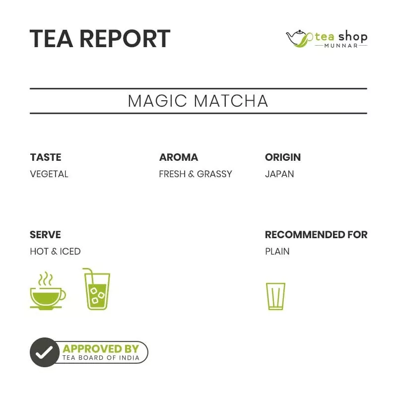 Munnar Tea Shop | Online Tea Store - Magic Matcha - Best Matcha Tea